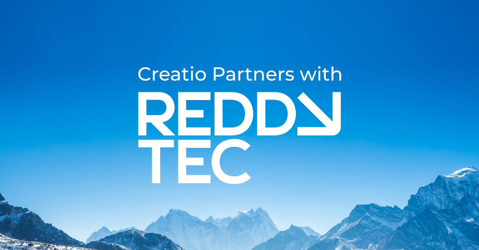 Creatio Partners With Reddytec To Further Evangelize The No Code